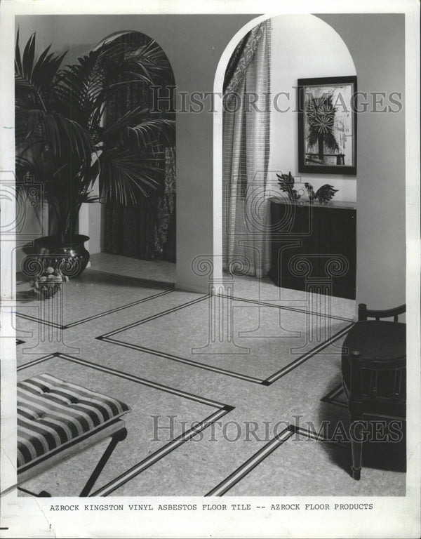 1968 Press Photo Azrock Kingston Vinyl Asbestos Floor - RRW43269 ...