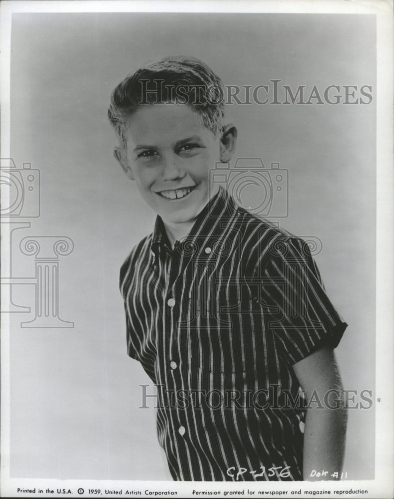 1959 Press Photo Rickey Kelman Dennis O'Keefe Show - RRW45759 ...