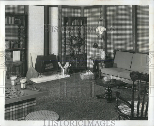 1973 Press Photo Interior Decorating Family Room - RRW53685 - Historic ...