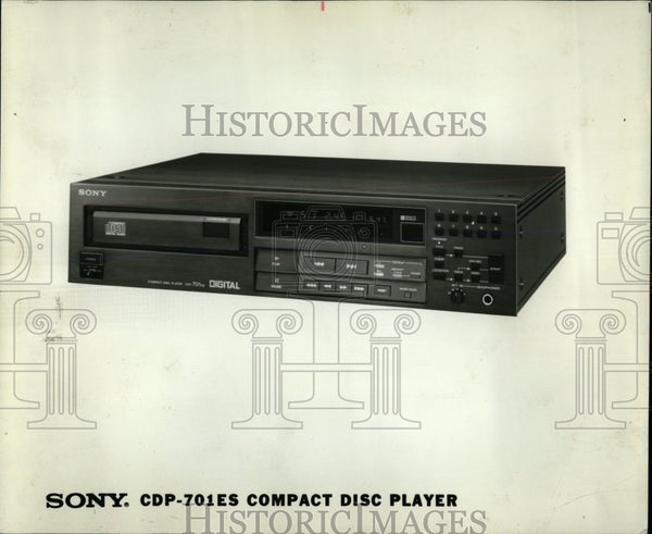1983 Press Photo Sony CDP 701 ES Compact Disc Player - RRW58859 ...