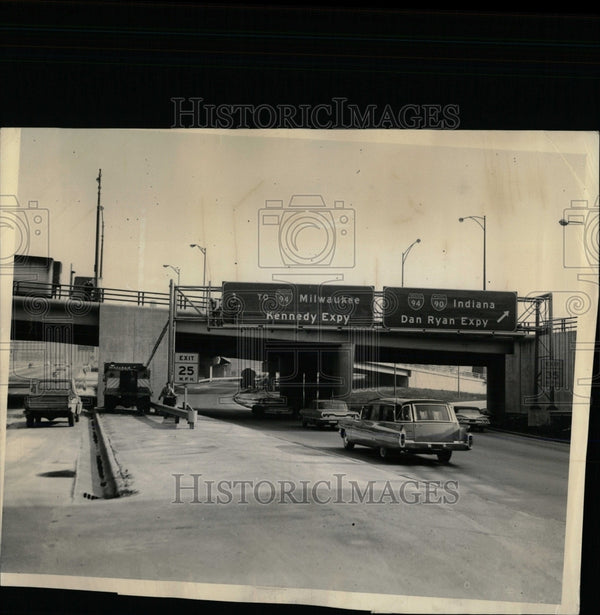 1963 Press Photo Halsted Street Northwest Kennedy sign - RRW60325 ...