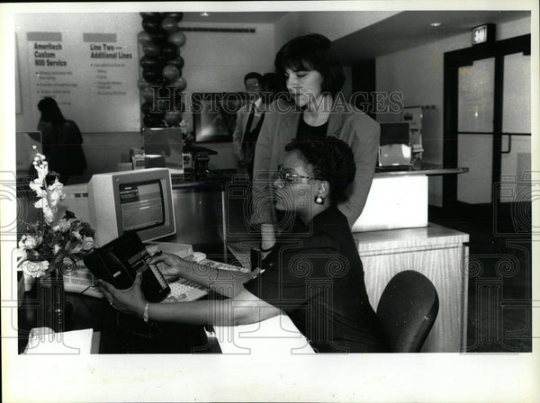 1991 Press Photo Illinois Bell Telephone Daniel Schmidt - RRW65327 ...