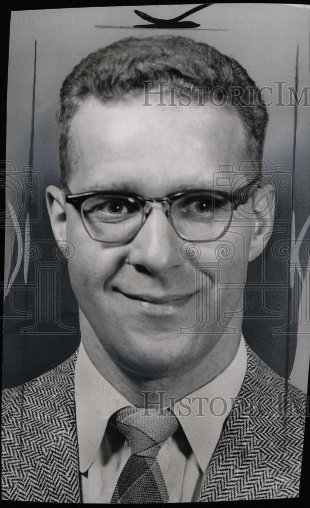 1955 Press Photo William A. Diehl Detroit Minister - RRW72555 ...