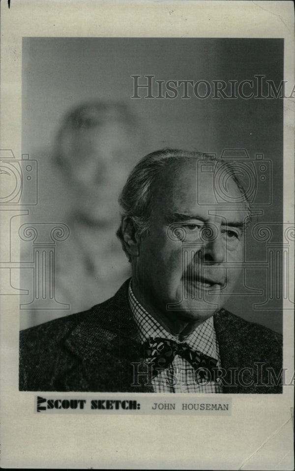 1982 Press Photo John Houseman Actor Film Producer - RRW72645 ...