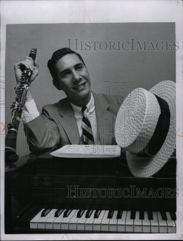 1956 Press Photo Stan Rubin Band-leader Jazz musician - RRW72783 ...