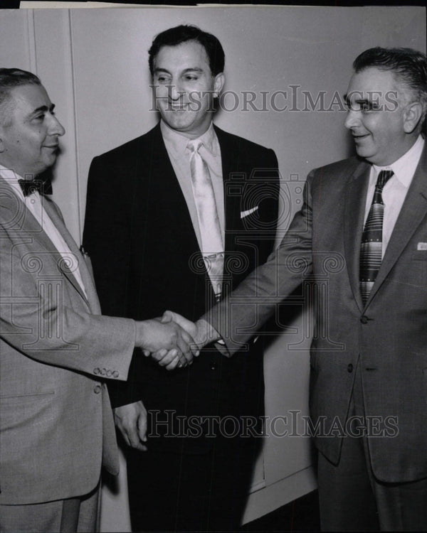 1958 Press Photo Joseph Rashid Danny Thomas Tamer AISAC - RRW72925 ...