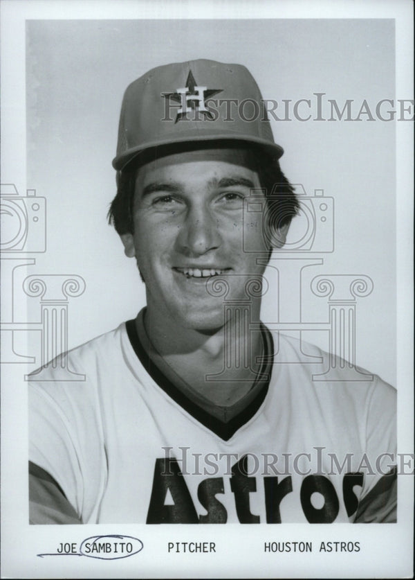 1979 Press Photo Joe Sambito, Pitcher, Houston Astros - RRW74109 ...