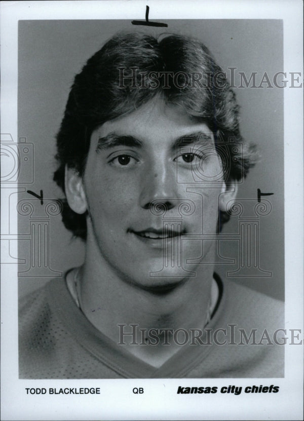 1986 Press Photo Todd Alan Blackledge Pittsburgh Kansas - RRW74317 ...
