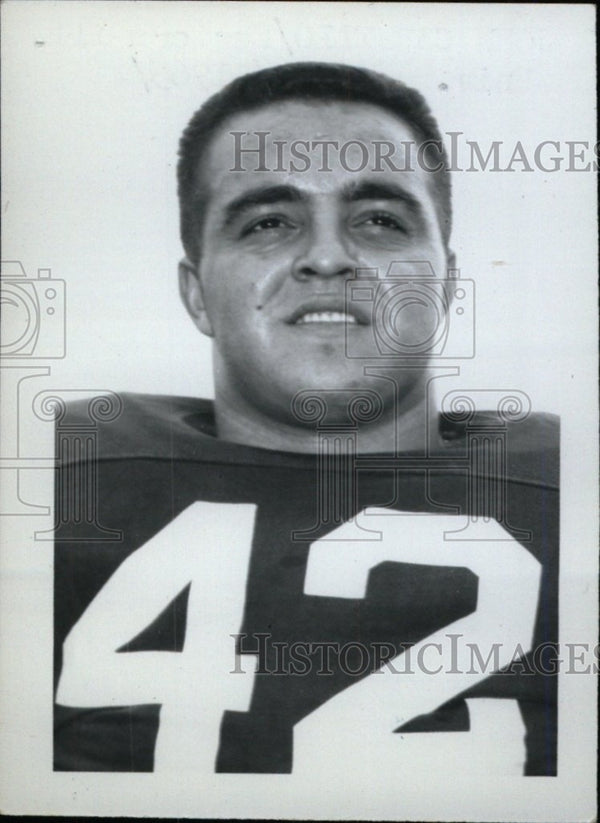 1965 Press Photo John Cappello football East. Illinois - RRW74967 ...