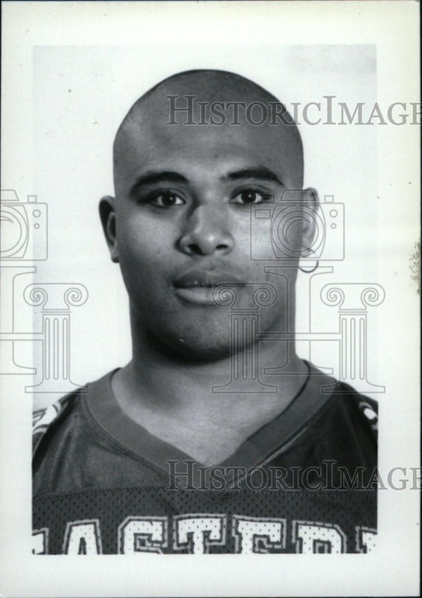 1996 Press Photo Conrad Praamsma Eastern Illinois game - RRW74983 ...