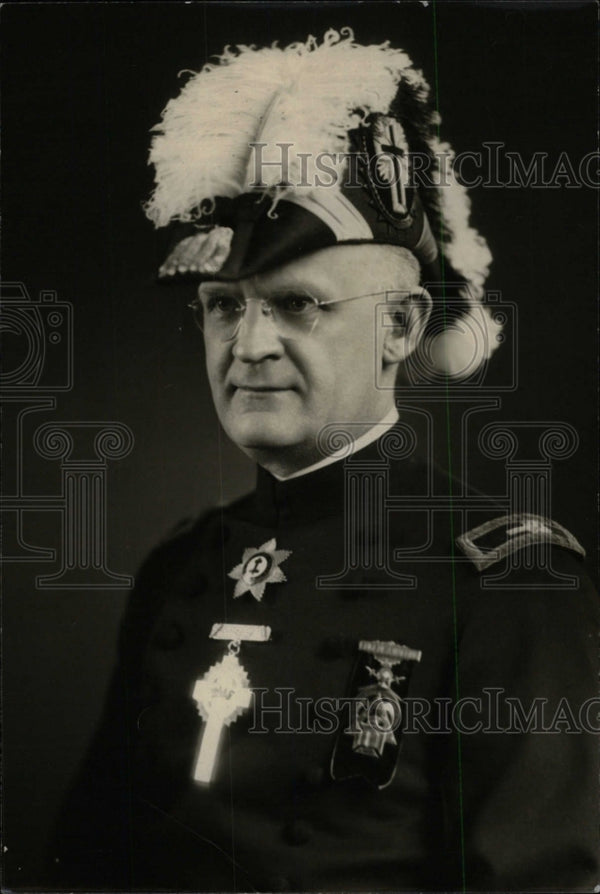 1938 Press Photo Detroit Commander Mason Walling - RRW76839 - Historic ...