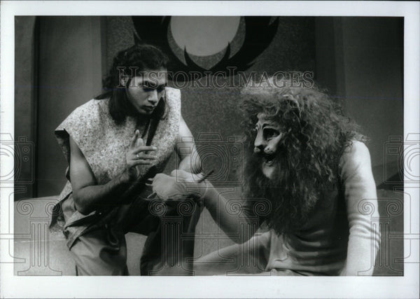 1995 Press Photo Androcles the Lion James Engelhardt - RRW77487 ...