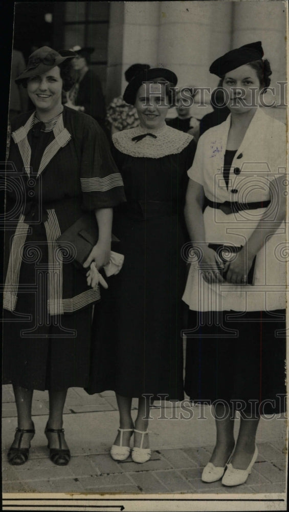 1936 Press Photo Lila Moore Bernie Henn Jane Griffin - RRW78993 ...