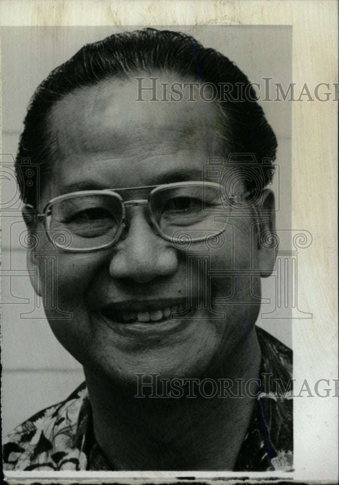 1973 Press Photo Keye Luke American actor - RRW80851 - Historic Images