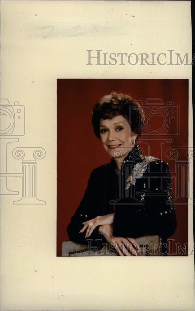 1986 Press Photo Falcon Crest American Angela Channing - RRW81661 ...