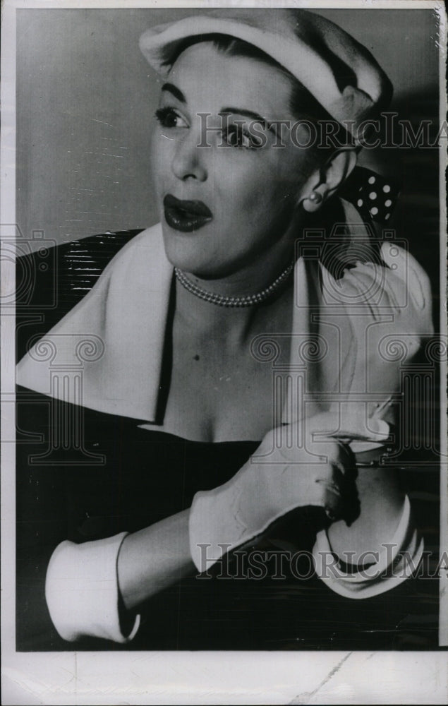 1953 Press Photo Actress Claire James Miss California - RRW82113 ...