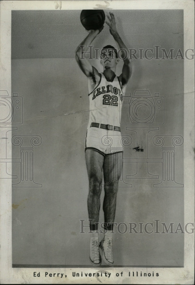 1959 Press Photo ED PERRY UNIVERSITY OF ILLINOIS - RRW82215 - Historic ...