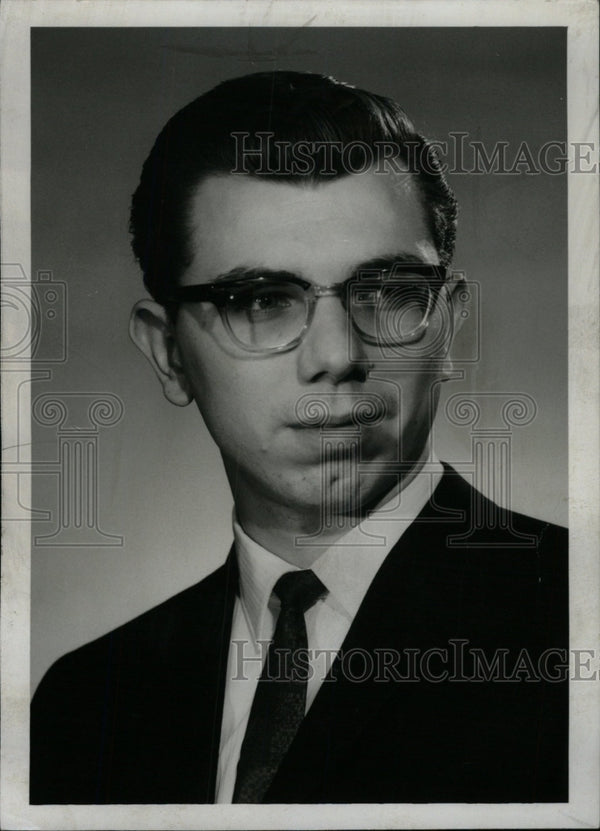 1967 Press Photo Kenneth Rusch Auto Researcher Advance - RRW82425 ...