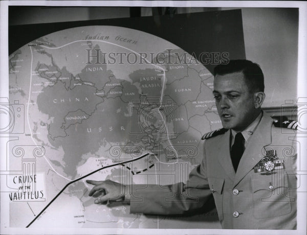 1958 Press Photo CMDR. WILLIAM R. ANDERSON US NAVY - RRW84305 ...