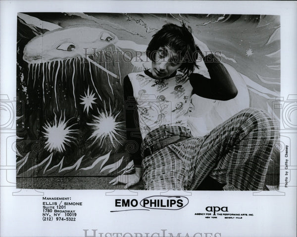 Undated Press Photo Emo Philips Entertainer Comedian - RRW86977 ...