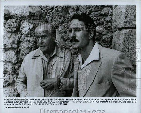 1987 Press Photo John Shea and Eli Wallack "Mission Imp - RRW89745 ...