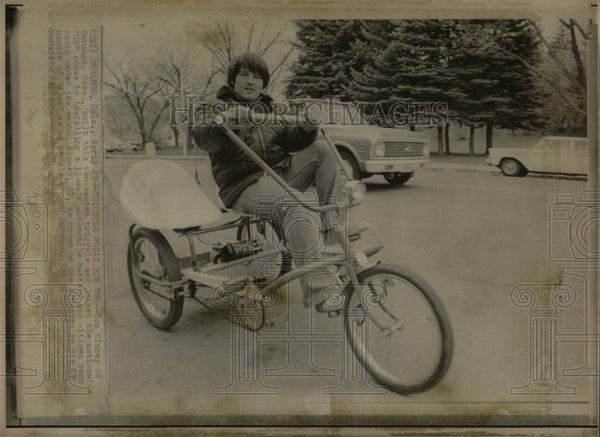 Press Photo Tom Kinney Colorado Tricycle Built for Two - RRW91259 ...