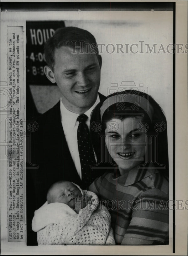 1967 Press Photo Patrick Lyndon Nugent Luci proud daddy - RRW94553 ...