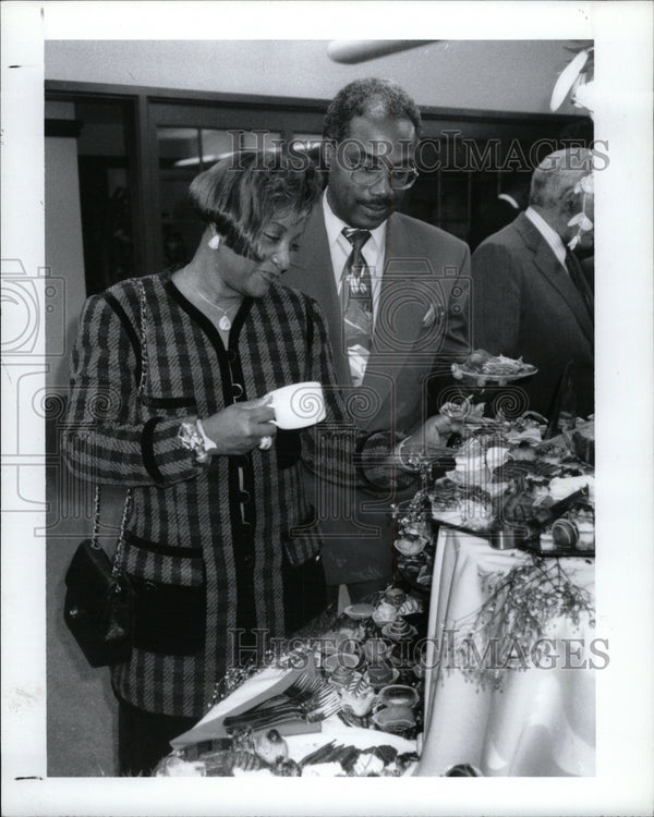 1992 Press Photo Marie Randolph Husband Thomas Educator - RRW95155 ...