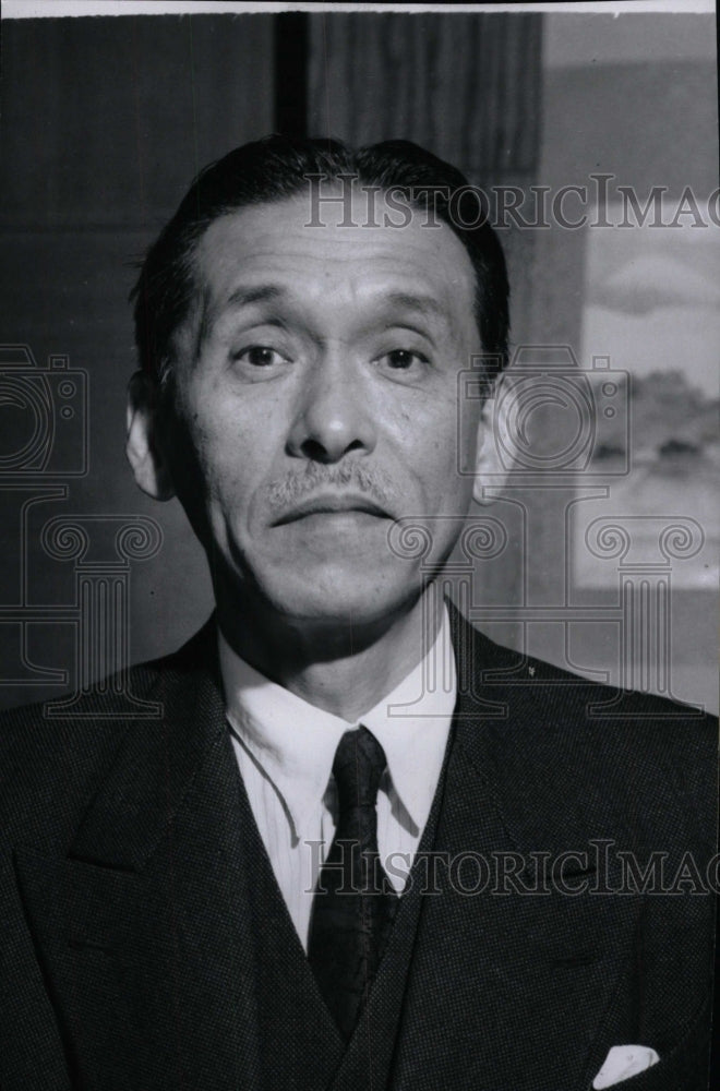 1945 Press Photo Hitoshi Ashida Welfare Minister Tokyo - RRW95701 ...
