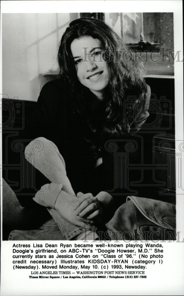 1993 Press Photo Lisa Dean Ryan Wanda Doggie Girlfriend - RRW96053 ...