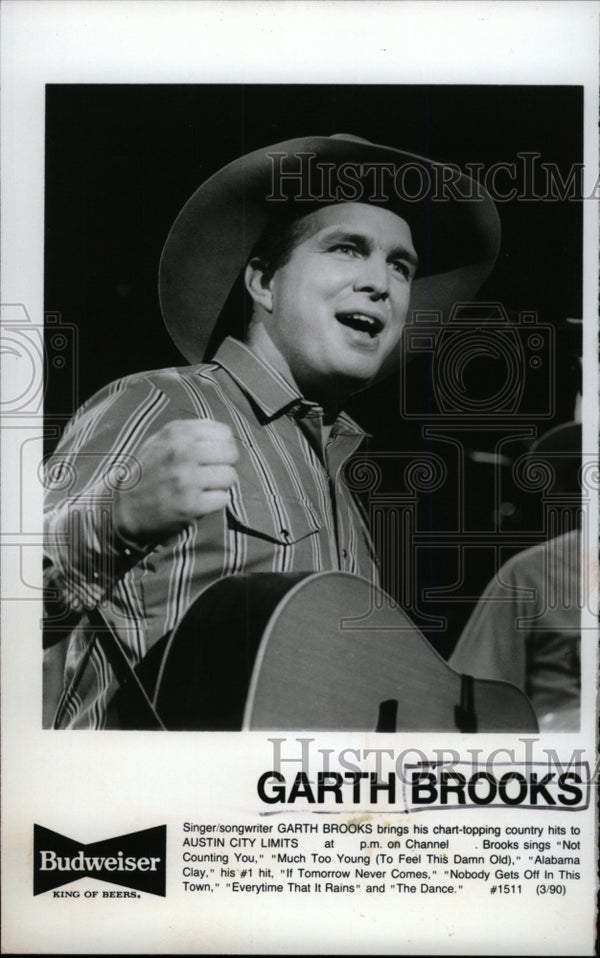Press Photo Garth Brooks Singer songwriter country hits - RRW96069 ...
