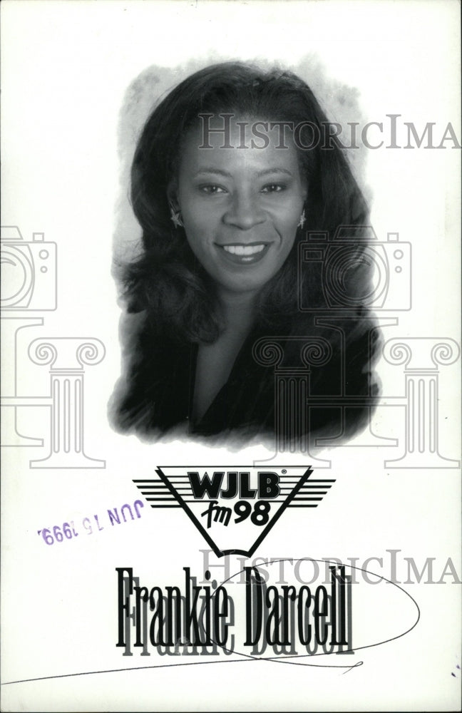 1999 Press Photo Frankie Darcell WJLB fm 98 commentator - RRW96299 ...