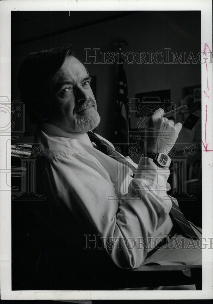 1987 Press Photo William J. Coughlin Judge Author - RRW96517 - Historic ...