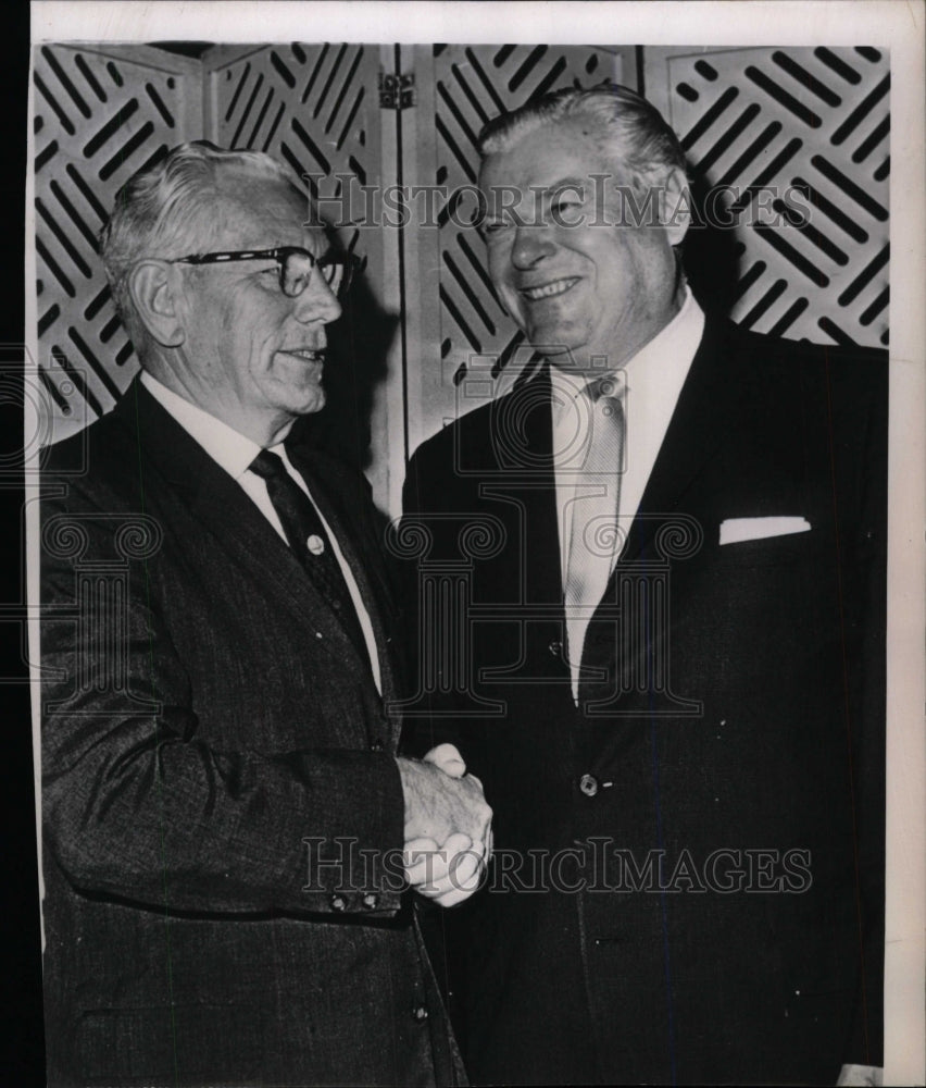 1964 Press Photo Abel treasurer President David union - RRW97859 ...