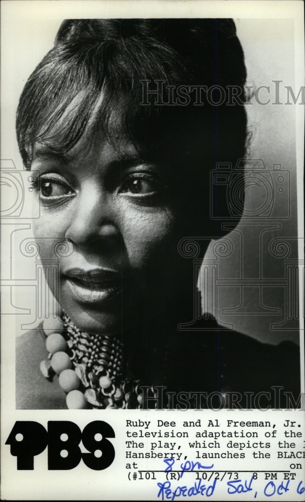 1993 Press Photo Ruby Dee Actress Poet Playwright Mich - RRW97895 ...