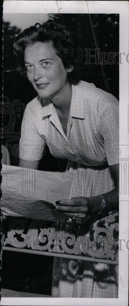 1962 Press Photo Mrs. Alfred Glancy Jr. - RRW98419 - Historic Images