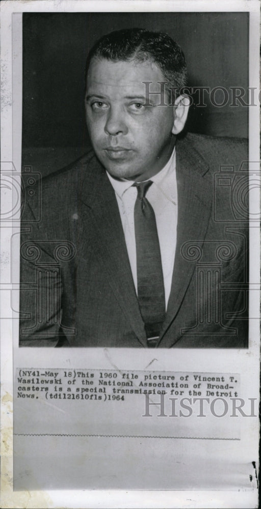 1964 Press Photo Vincent Wasilewski of the National Ass - RRW98789 ...