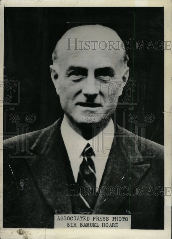 1935 Press Photo British Politician Sir Samuel Hoare - RRW99073 ...