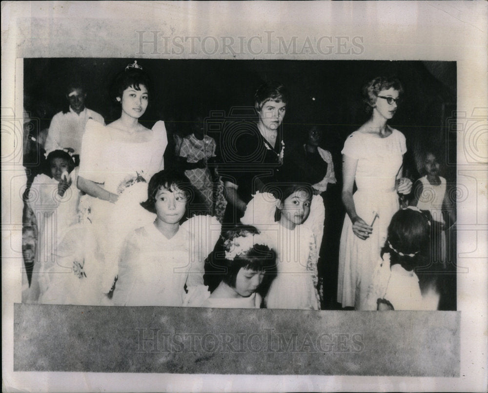 1962 Gloria Paulik Pat Nash Filphino Corp - Historic Images