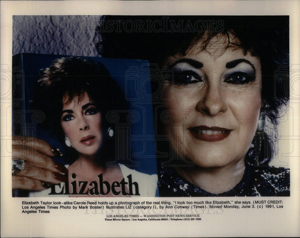 Elizabeth Taylor Carole Reed Ann Conway - Historic Images