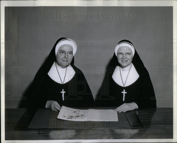 1961 Sister Marie Perpetua Mary Joseph - Historic Images
