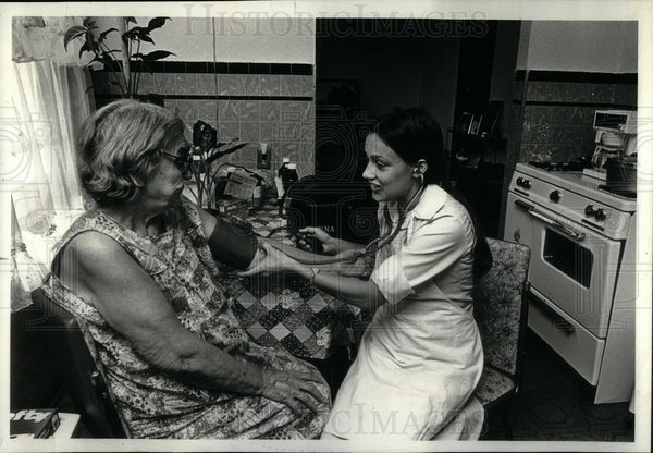 1978 Sarah Partin Visiting Nurse Colleen - Historic Images