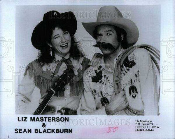 1991 Liz Masterson & Sean Blackburn Comedy - Historic Images
