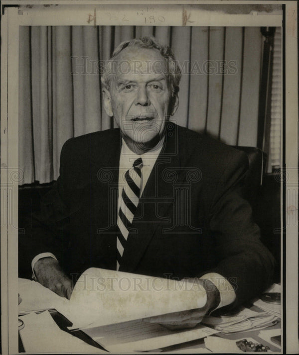 1971 Clark M. Clifford American Lawyer - Historic Images