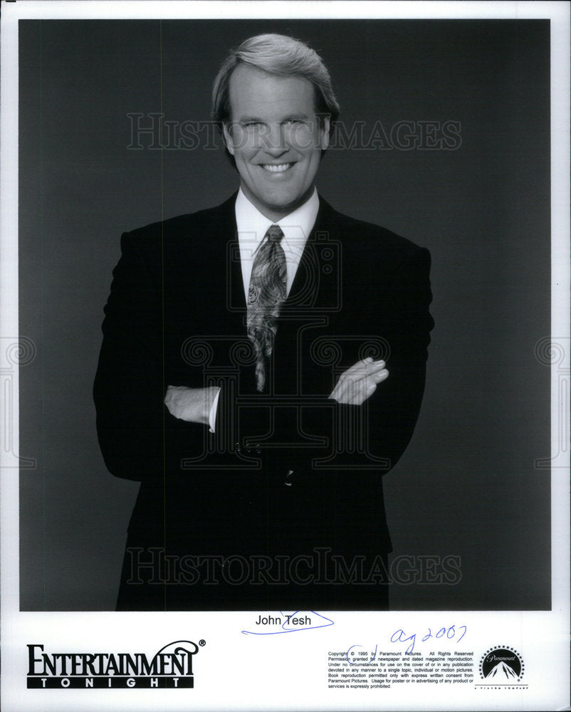 2007 John Tesh Entertainment tonight - Historic Images