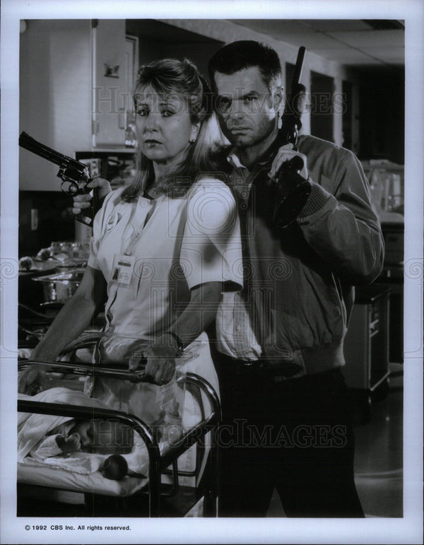 1992 Terry Garr and Harry Hamilton - Historic Images