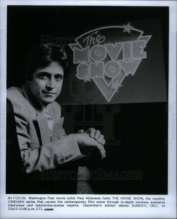 1987 Washington Post Movie Critic Attanasio - Historic Images