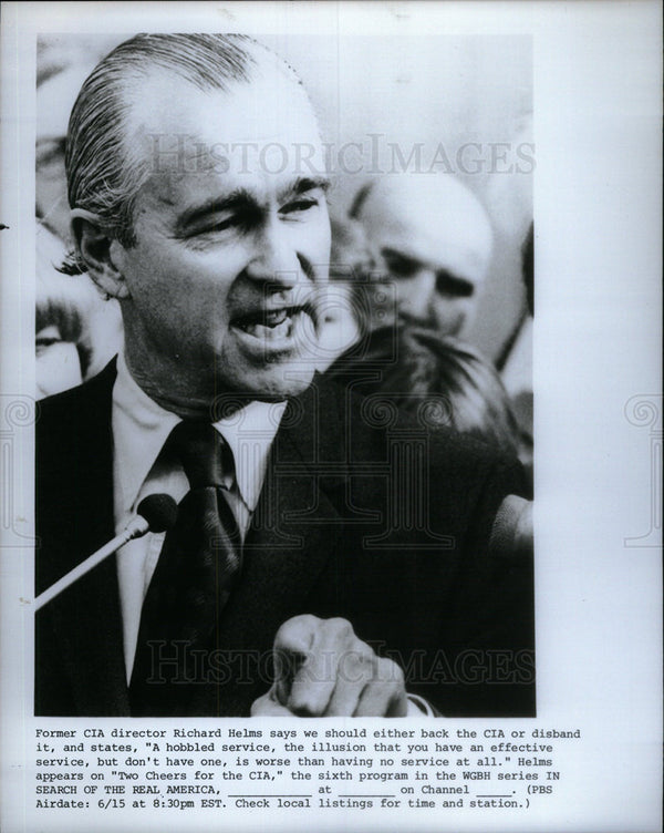 1978 Former CIA Director Richard Helms - Historic Images