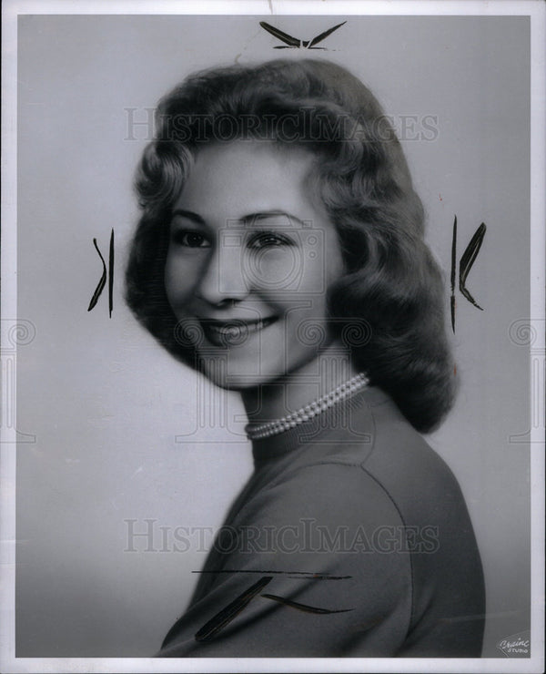 1962 Miss Detroit Pageant Contestant Ciampa - Historic Images