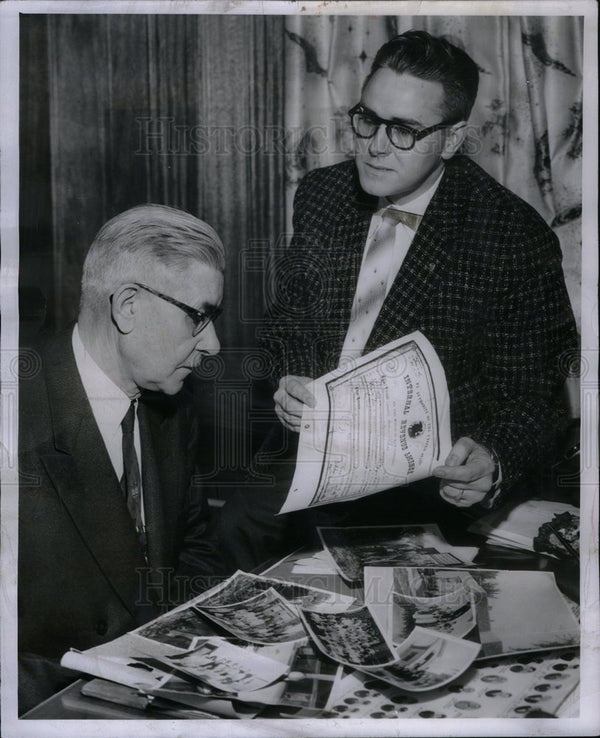 1957 Lawrence Bailey Frank Rathbun Lincoln - Historic Images